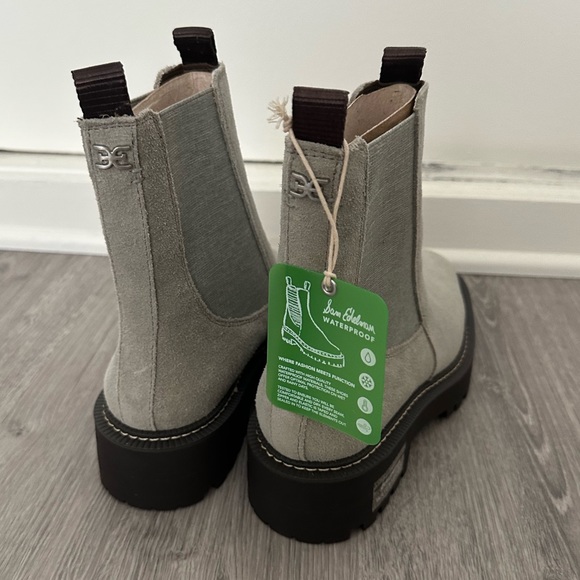 Sam Edelman | Shoes | Sam Edelman Laguna Chelsea Boot In Mineral Green ...